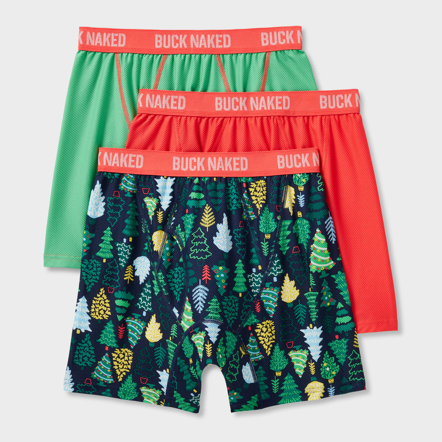 Men's Buck Naked Boxer Briefs 3-Pack | Duluth Trading Company