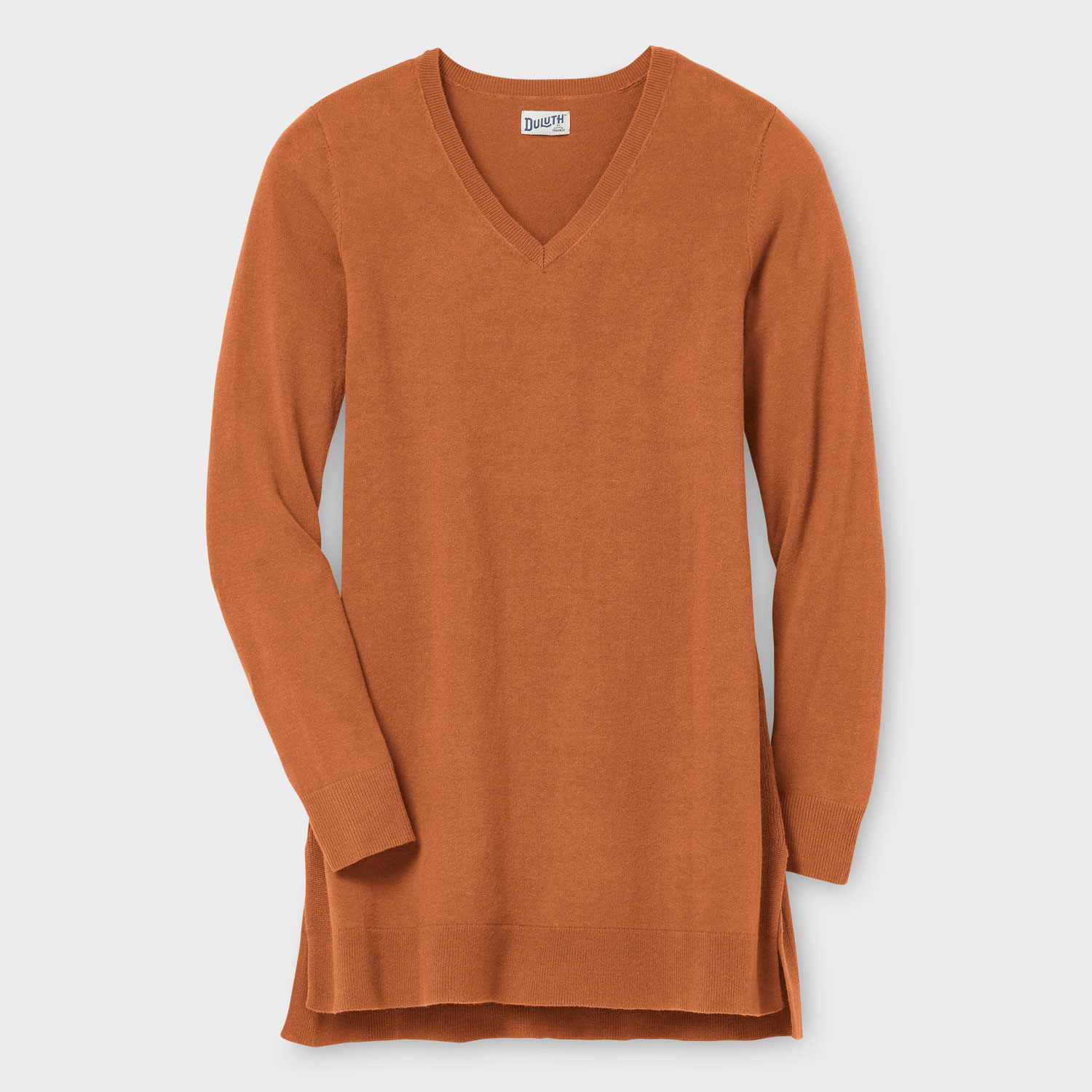 Women's Plus Shiftless V-Neck Tunic Sweater | Duluth Trading Company