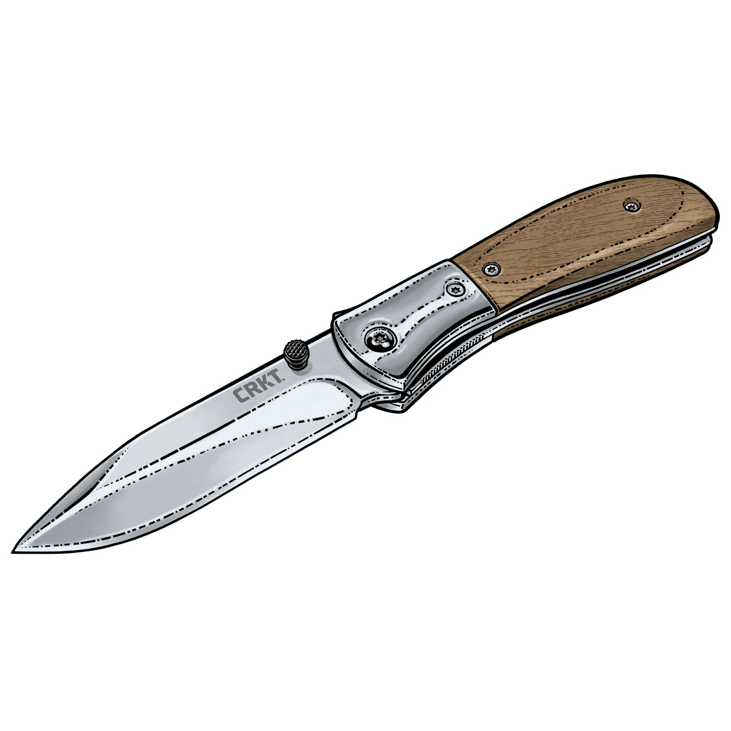 CRKT M4-02W Knife | Duluth Trading Company