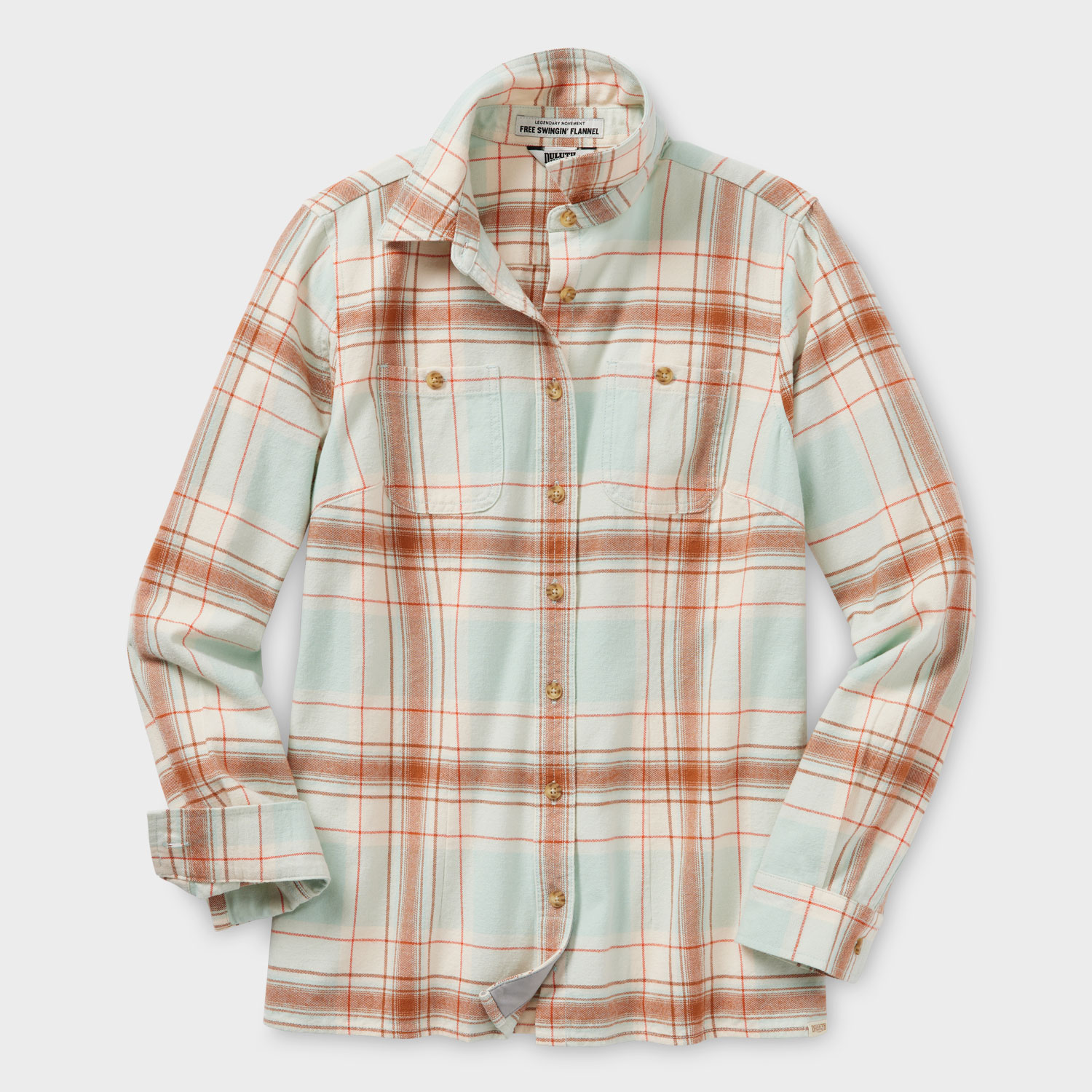 Women's Plus Free Swingin' Flannel Shirt | Duluth Trading Company