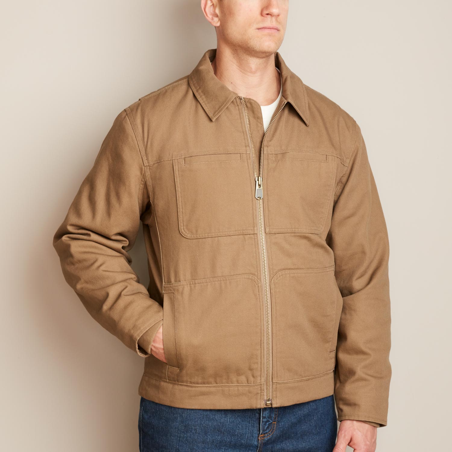 Men's Fire Hose Flannel-Lined Jacket | Duluth Trading Company