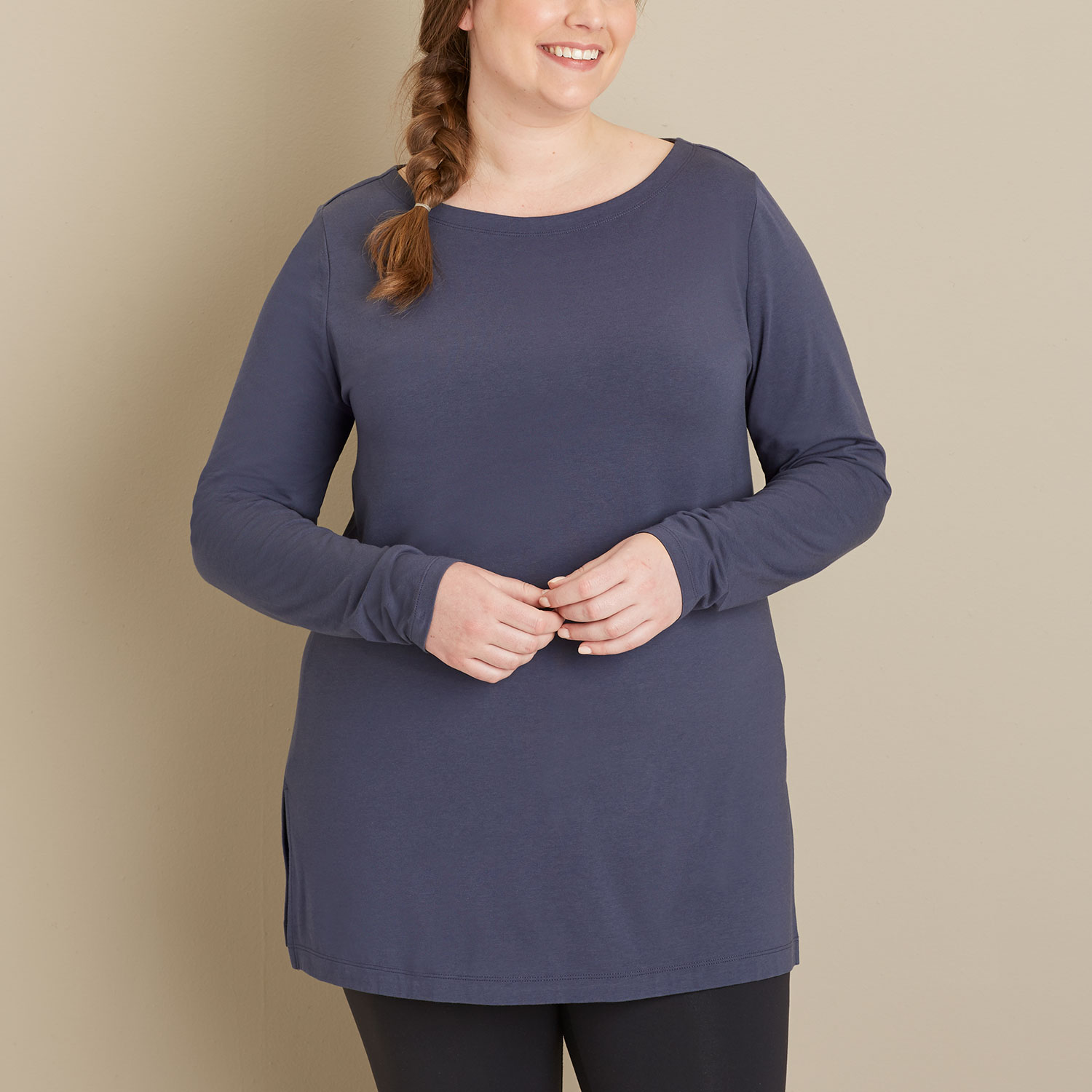 Women's Plus Willow Knit Long Sleeve Tunic | Duluth Trading Company