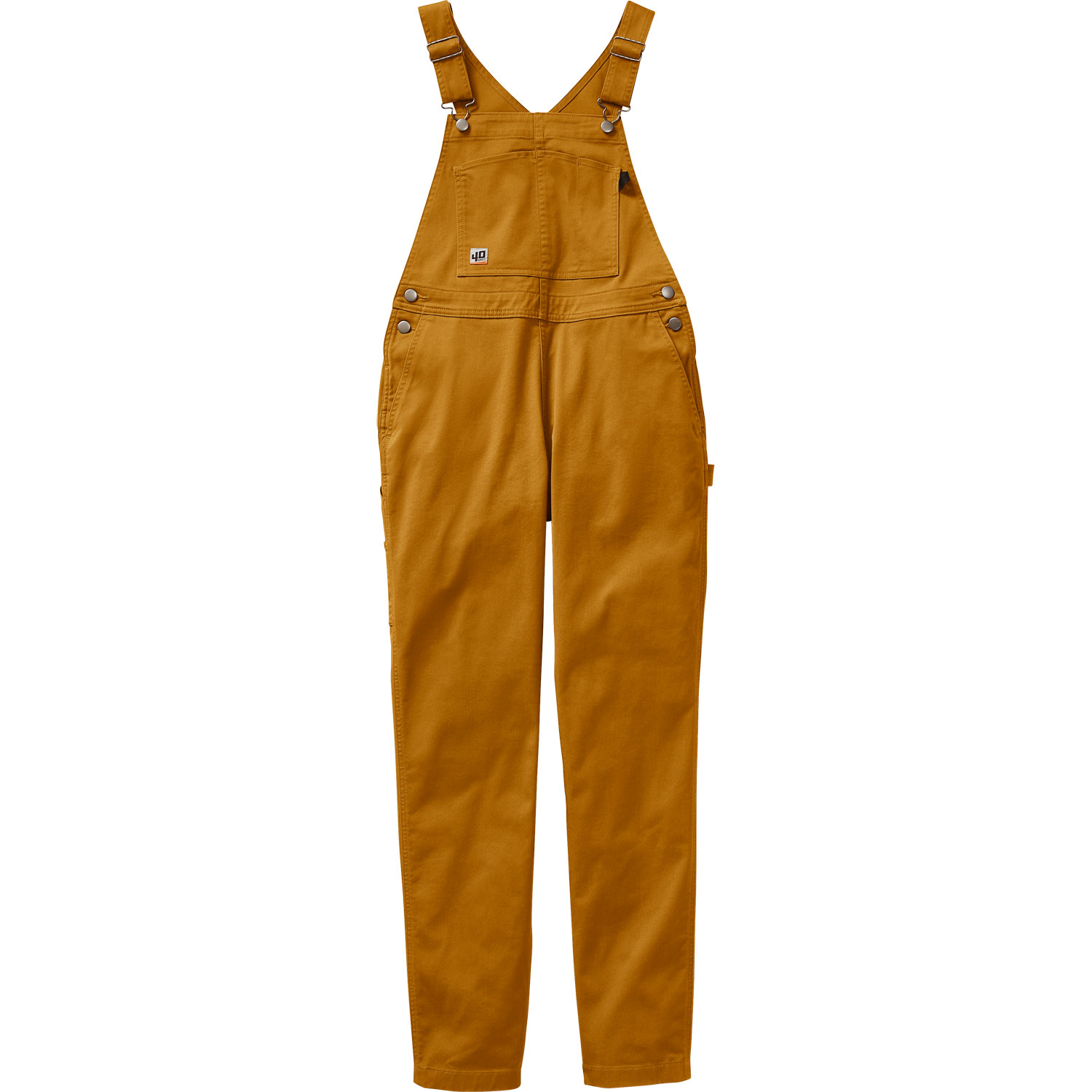 Women's 40 Grit Flex Twill Bib Overalls | Duluth Trading Company