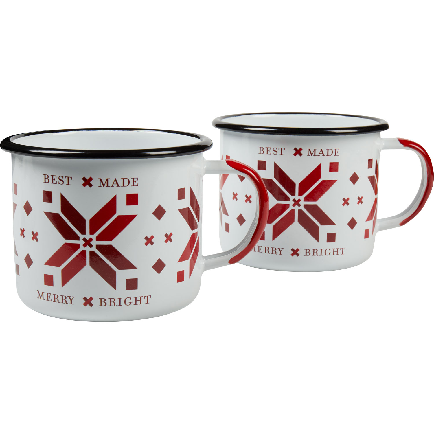 Best Made Holiday Enamel Mug Set | Duluth Trading Company