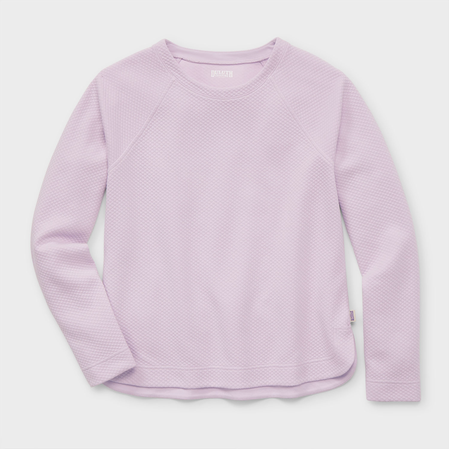Women's Plus AirLoc Quilted Crew Pullover | Duluth Trading Company