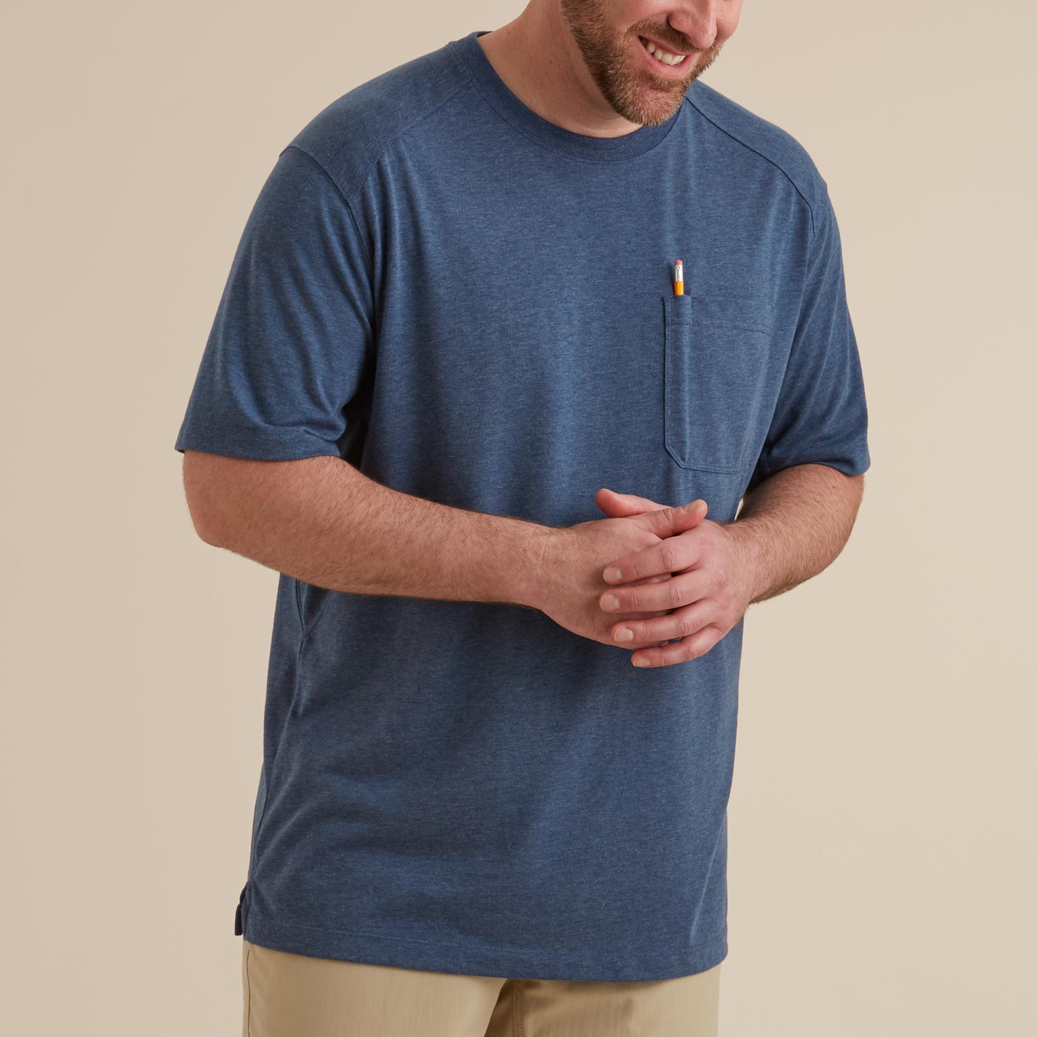 Men's Dry on the Fly Crew T-Shirt with Pocket | Duluth Trading Company
