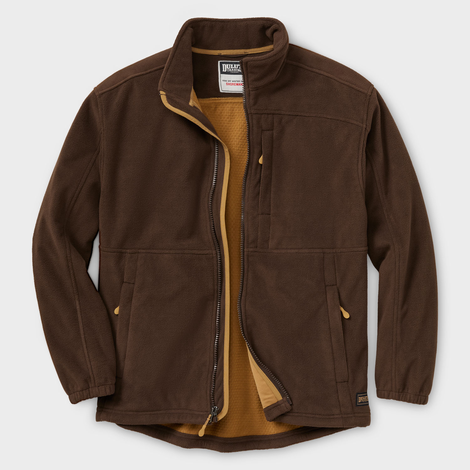 Men's Shoreman's GridLock Fleece Jacket | Duluth Trading Company