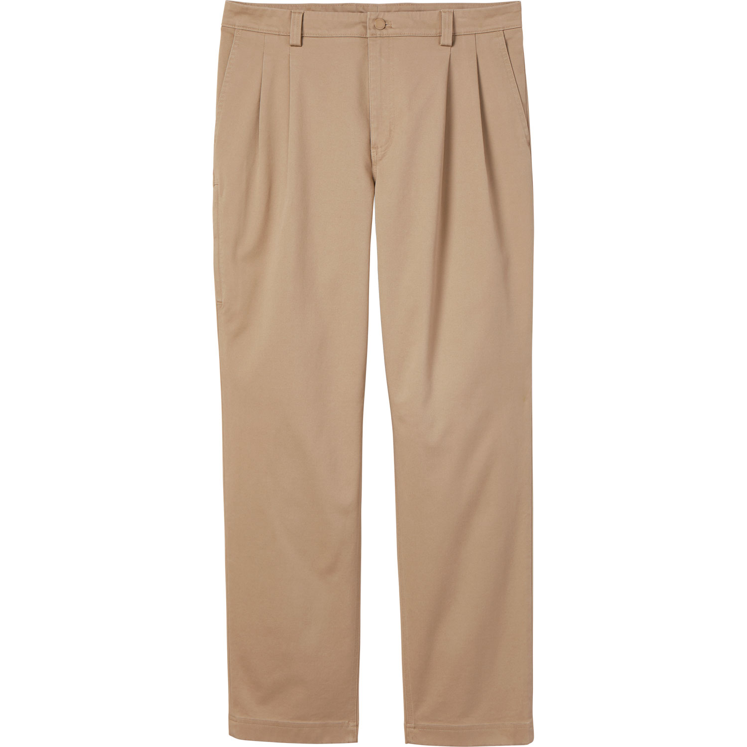 Men's DuluthFlex Ballroom Khaki Relaxed Fit Pleated Pants | Duluth ...