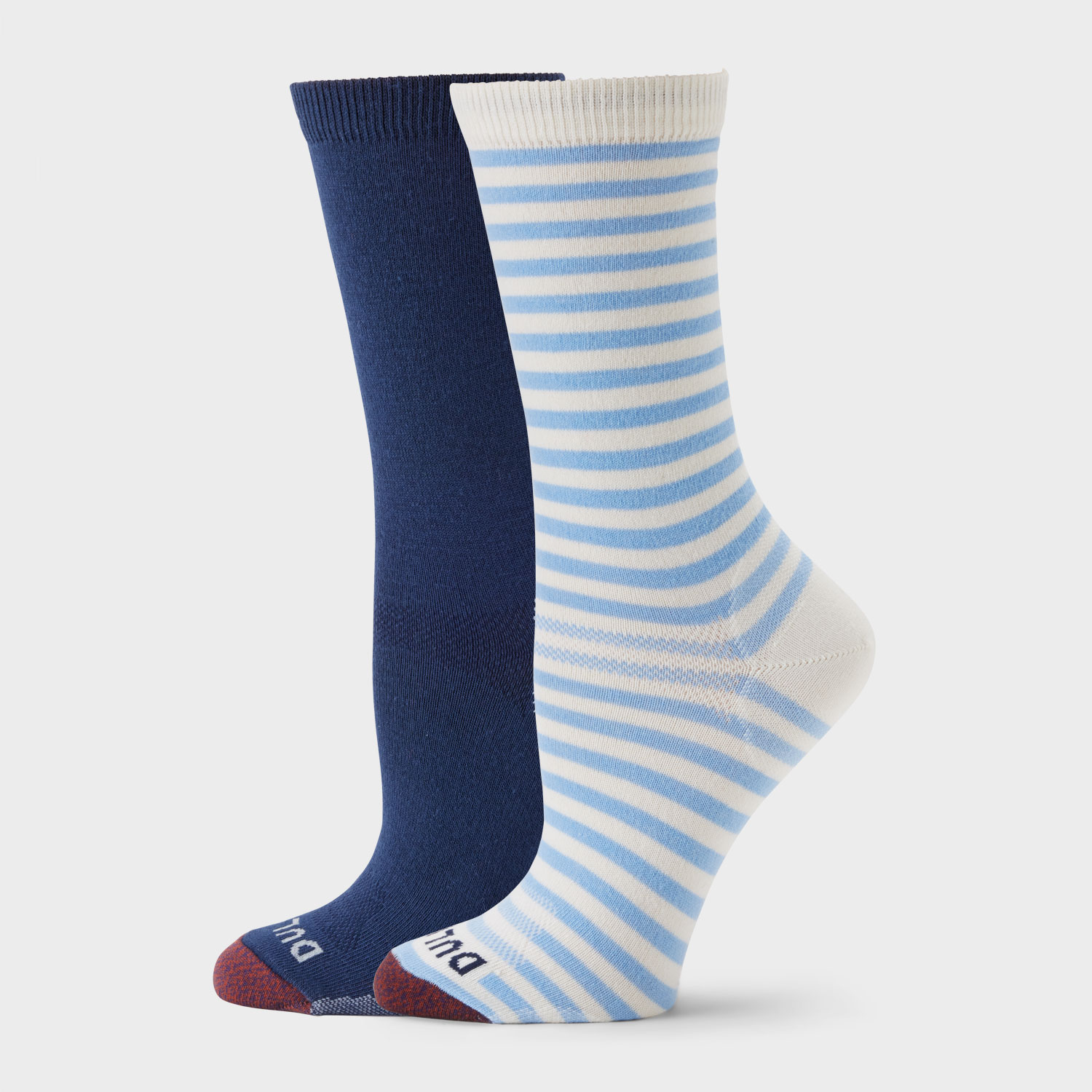 Women's Stay-Put Lightweight Crew Socks 2-Pack | Duluth Trading Company