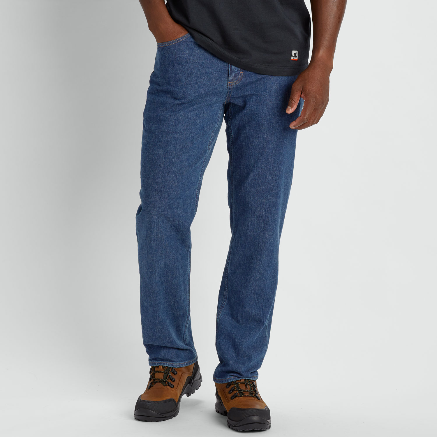 Men's 40 Grit Flex Standard Fit Jeans | Duluth Trading Company