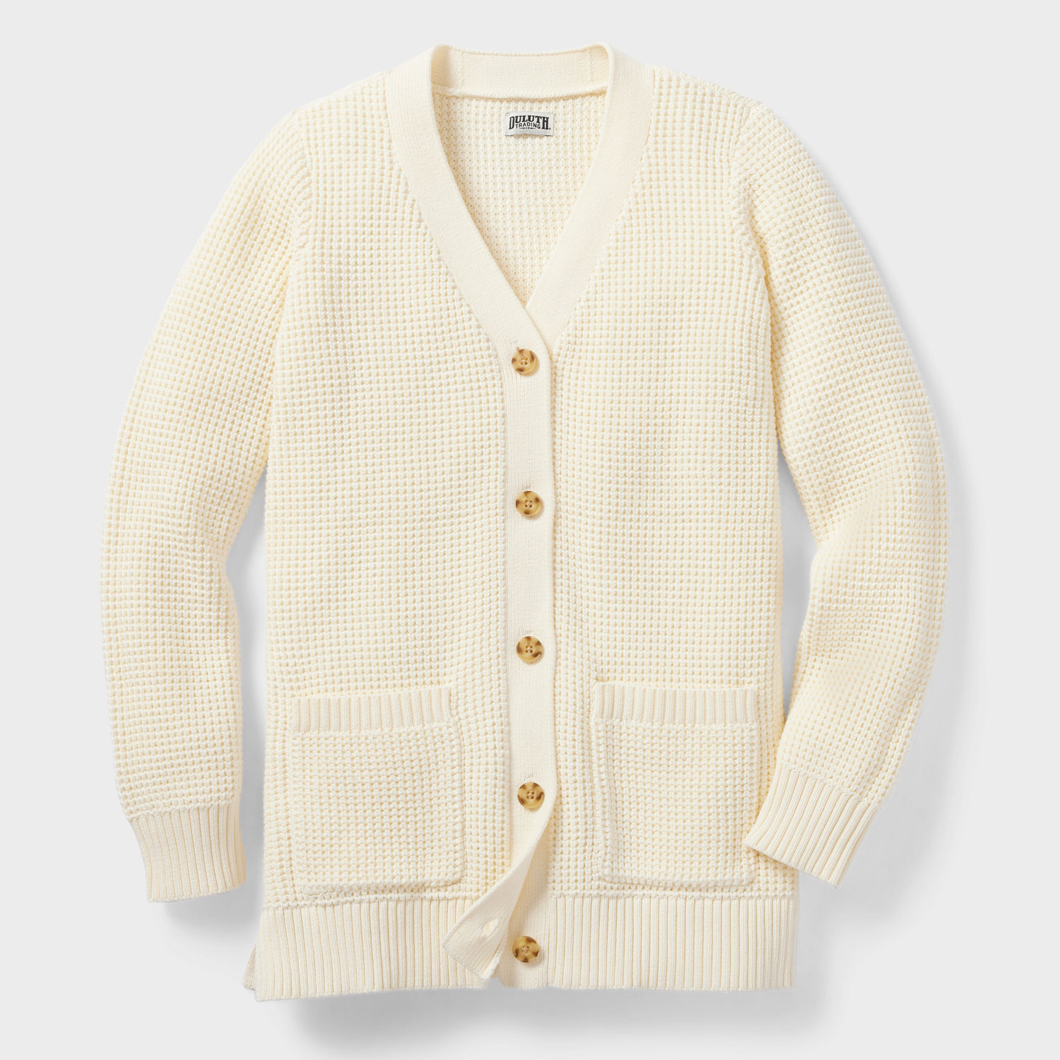 Women’s Heritage Waffle Stitch Cardigan | Duluth Trading Company