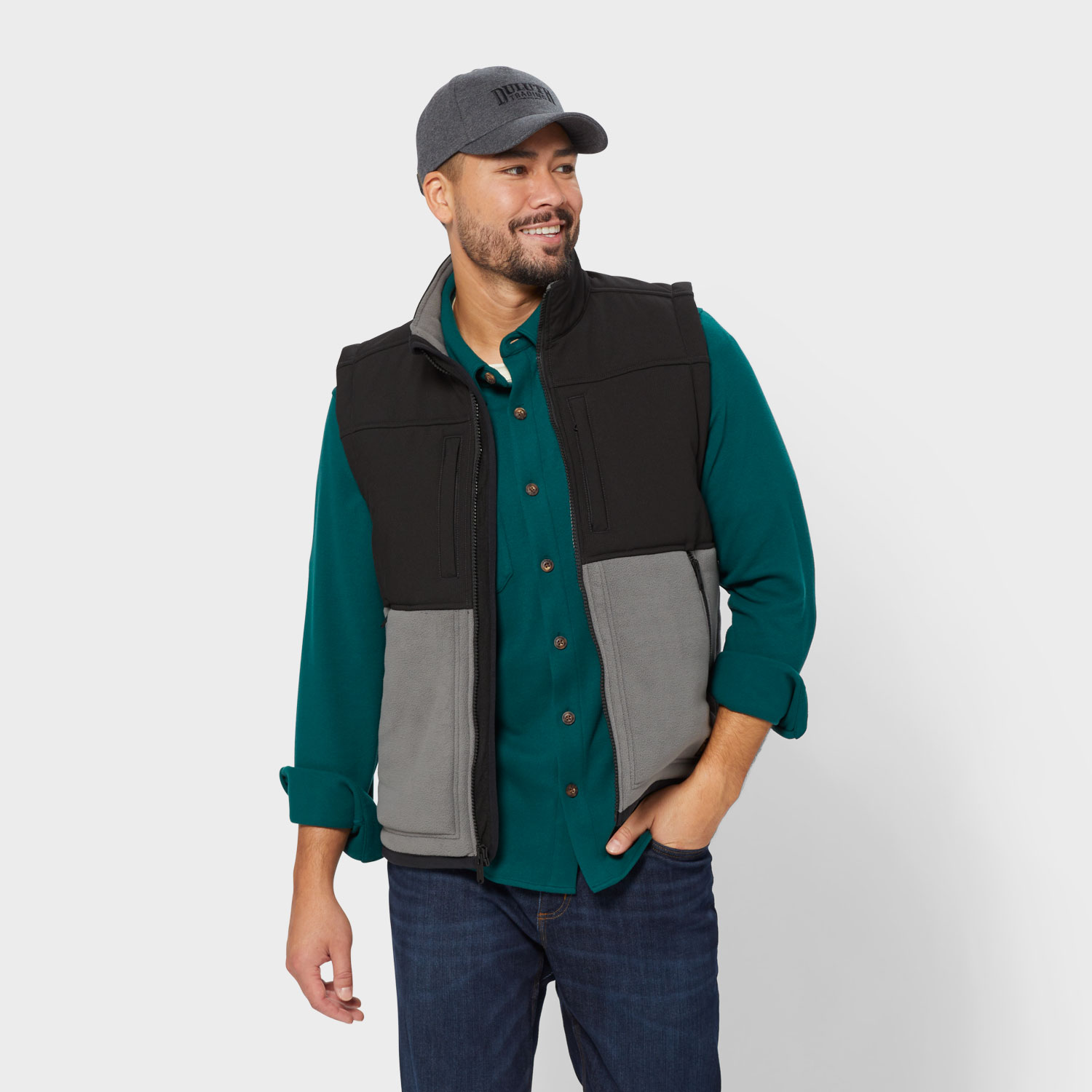 Men’s Bear Hide Fleece Vest | Duluth Trading Company
