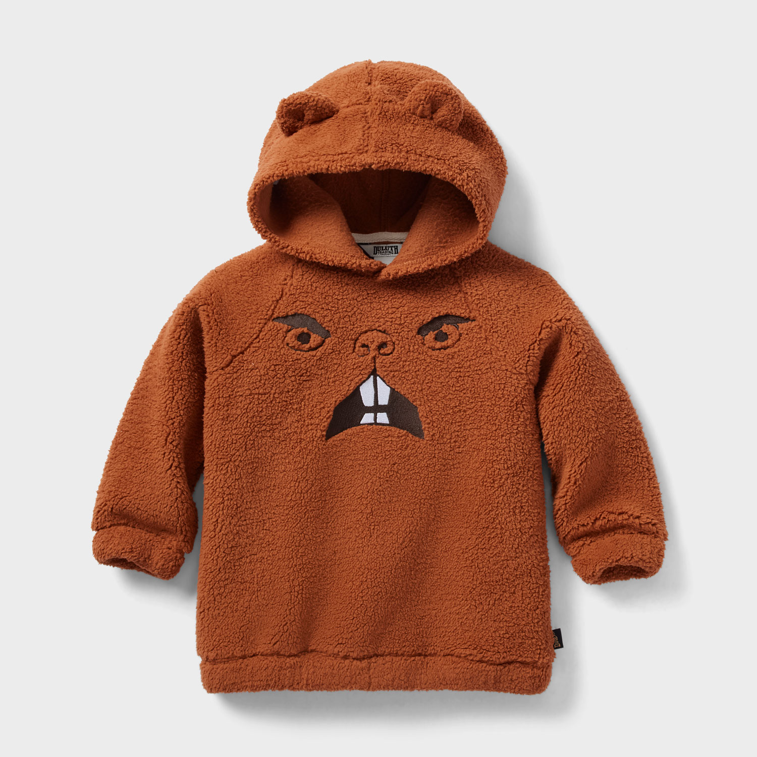 Kids Beaver Fleece Character Hoodie | Duluth Trading Company