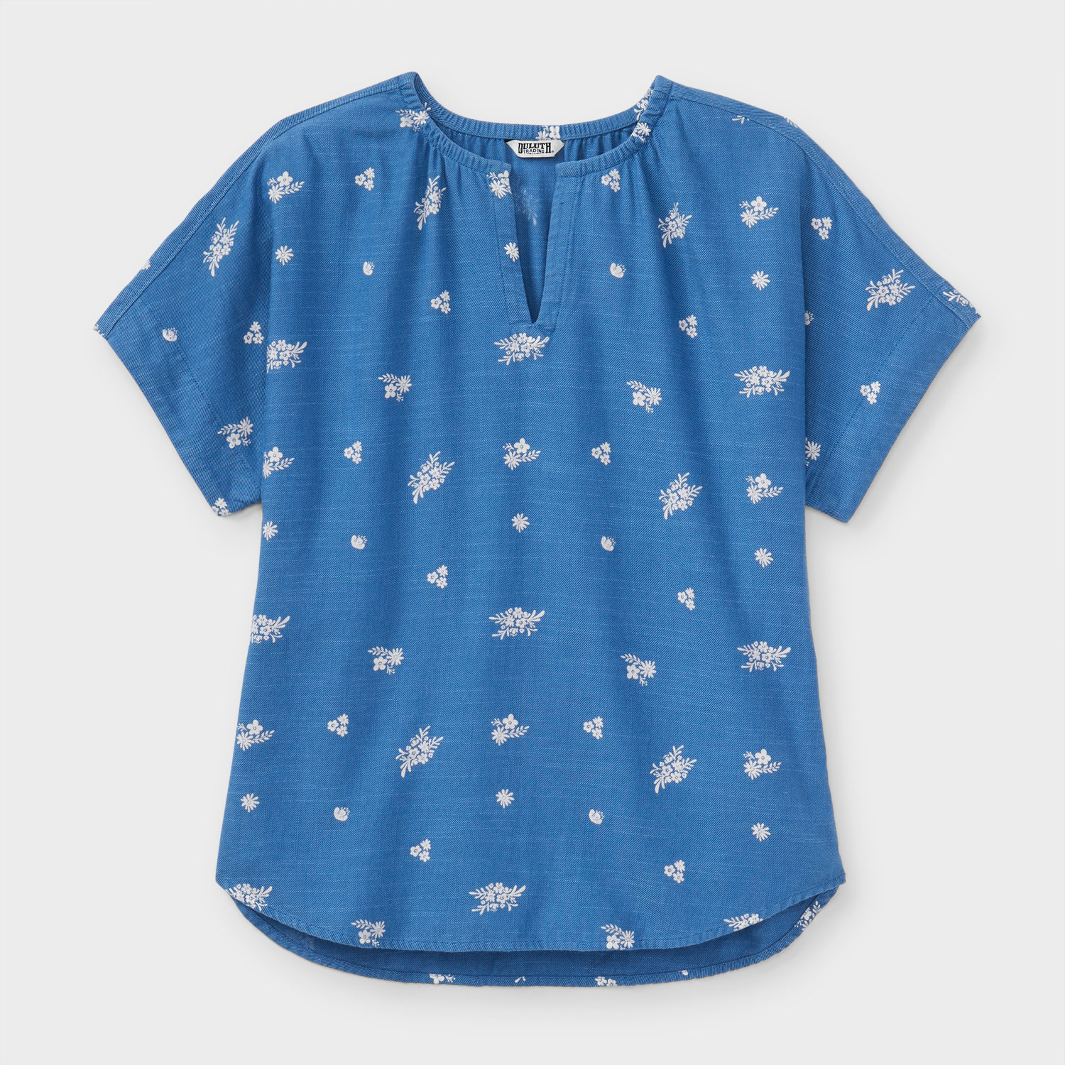 Women's Indigo Twill SS Shirt | Duluth Trading Company