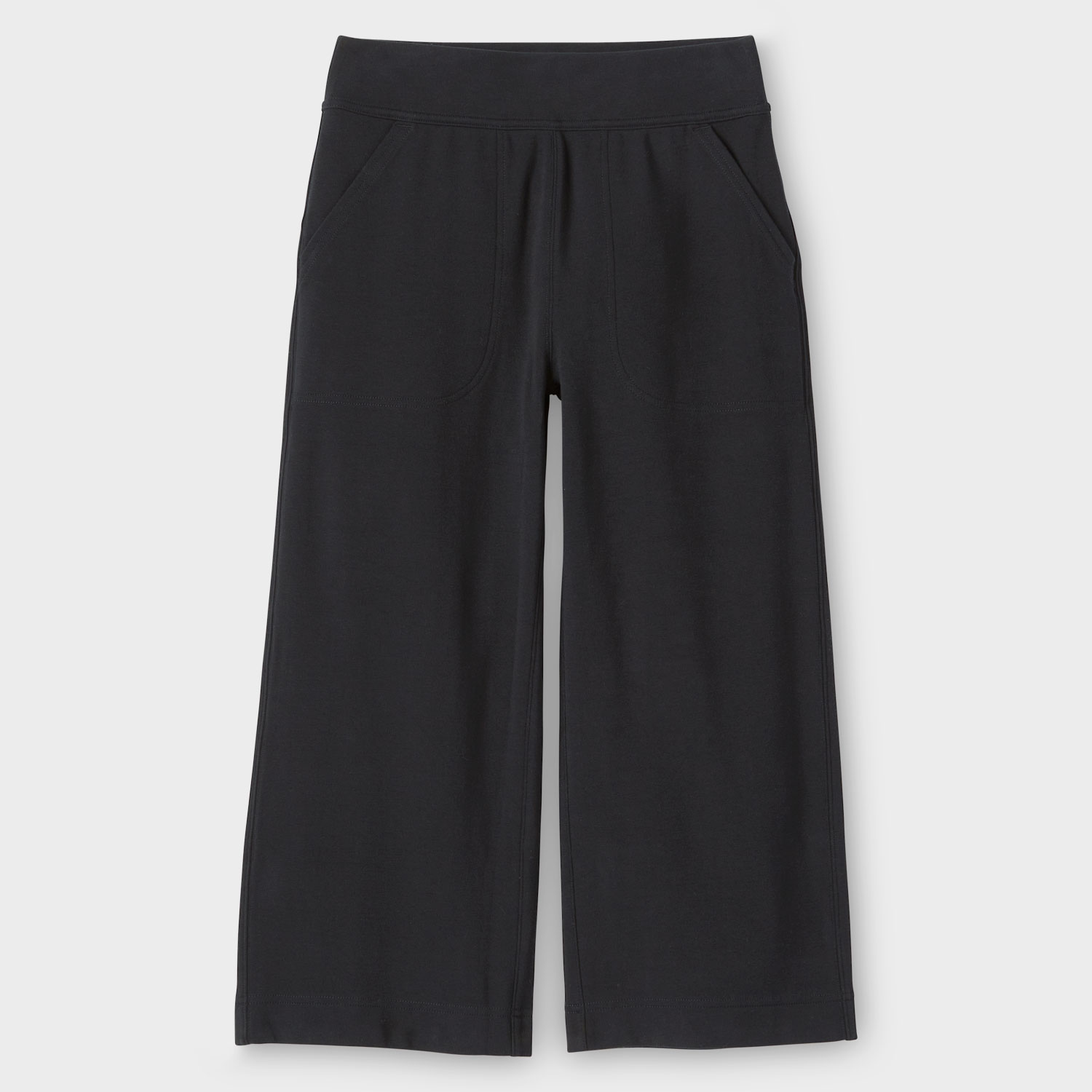Women S Noga Naturale Cotton Wide Leg Crop Pants Duluth Trading Company